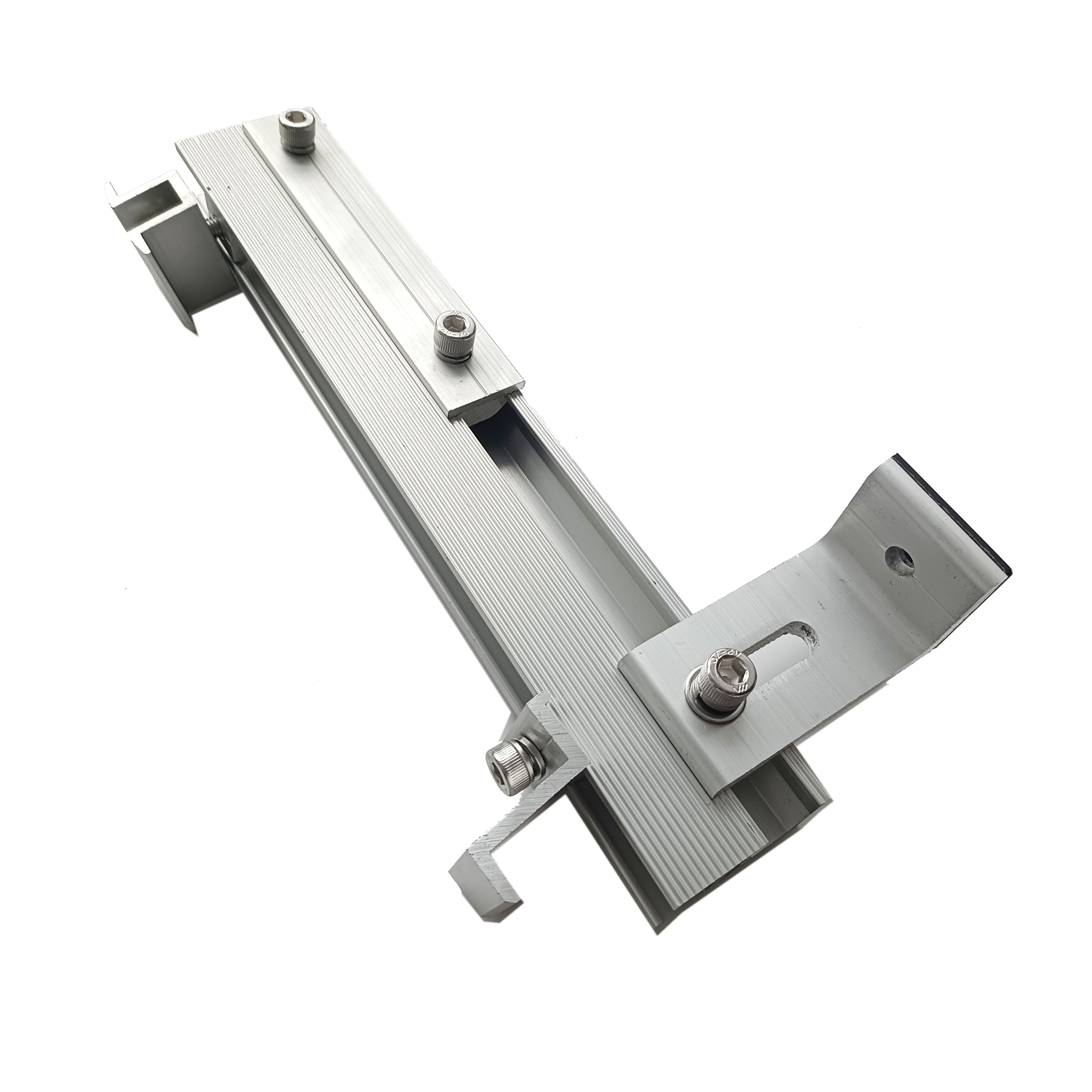 Adjustable Aluminum Rail Solar Panel Mounting Kit with M1-M25 Model ...